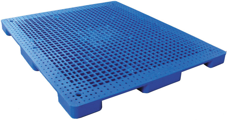 Rackable reusable Plastic Pallets recycling Nine - feet Perforated Flat ...