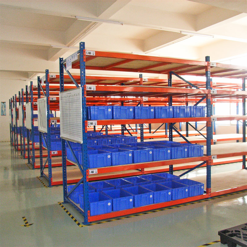 Long Span Medium Duty Racking / Shelving , Warehouse Storage Rack System